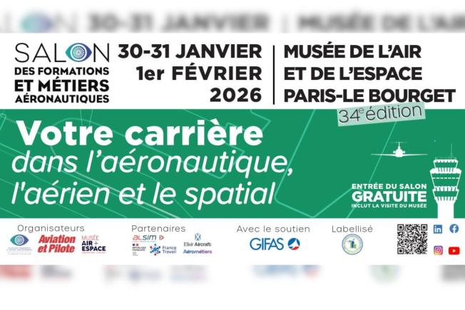 L’ENAC au Salon des Formations et Métiers Aéronautiques 2026 au Musée ...